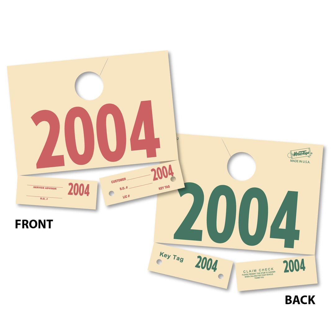 Oil change stickers, key tags, auto shop supplies at AutoShop Express ...