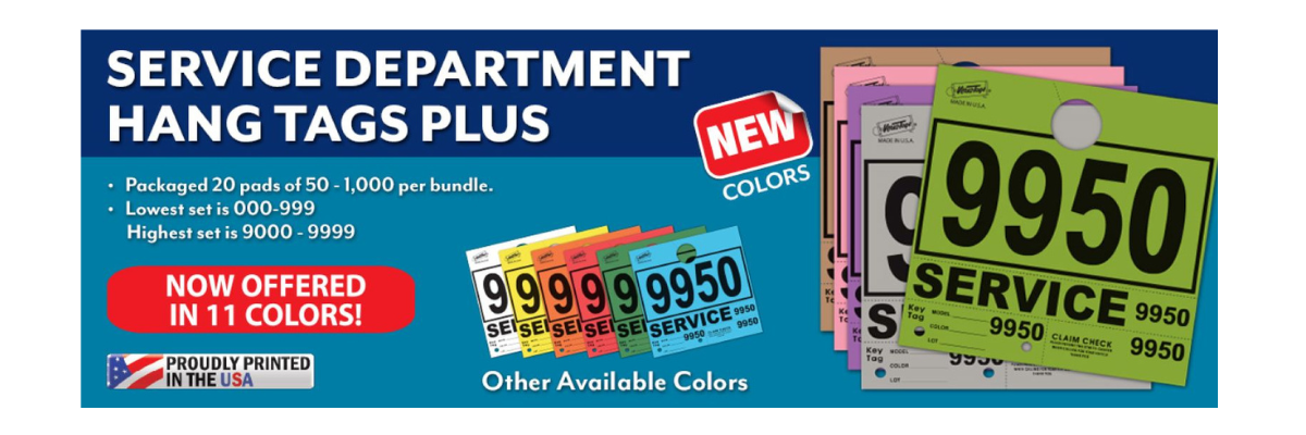 Oil change stickers, key tags, auto shop supplies at AutoShop Express ...