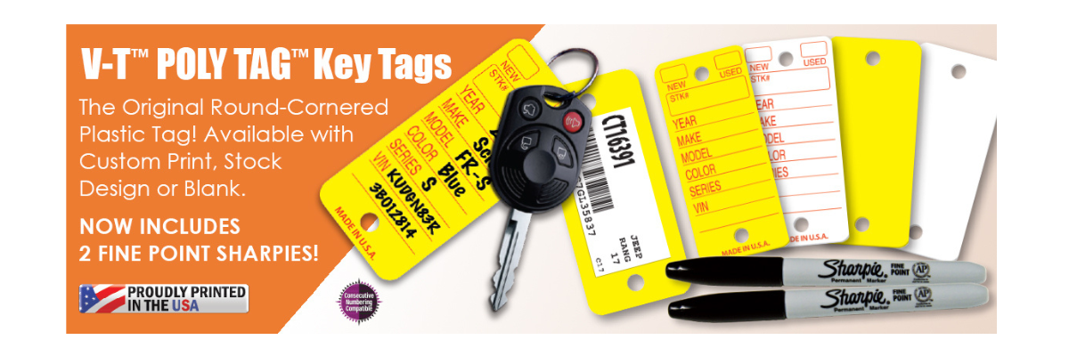Oil change stickers, key tags, auto shop supplies at AutoShop Express ...